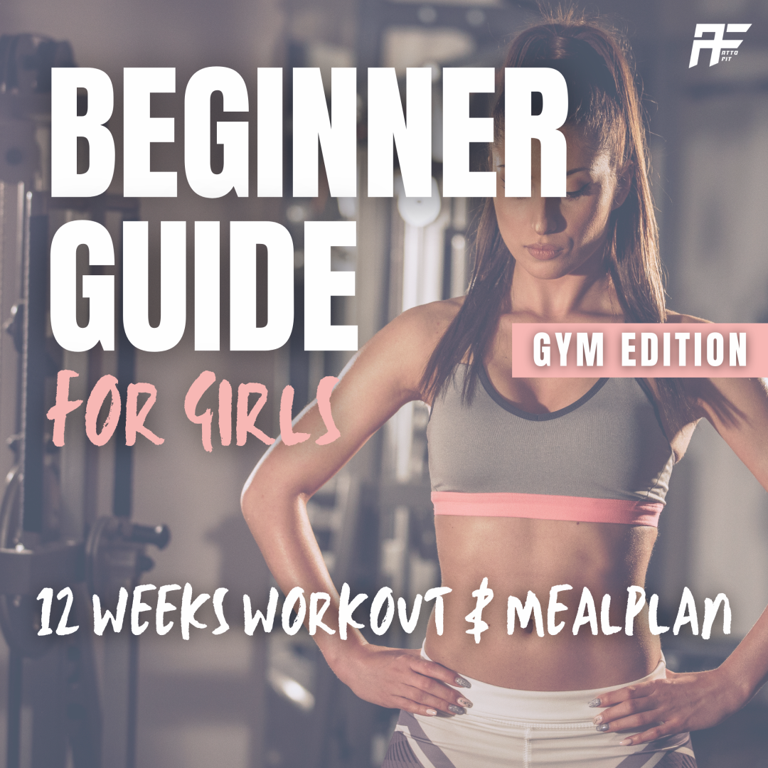 Beginner guide for Girls at the Gym (3-month plan)
